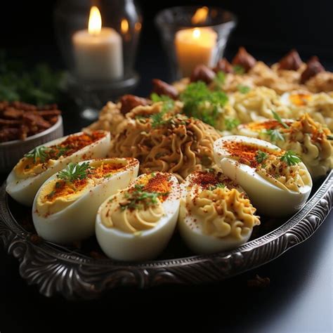 Premium Ai Image Deviled Egg Day
