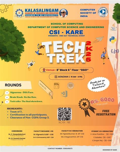 🌟 Csi Techtrek Unleash Your Coding Potential 🌟 🚀 Computer
