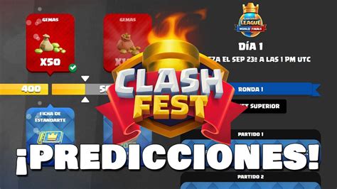 COMO GANAR PUNTOS CLASH FEST PREDICCIONES PARA GANAR LA SKIN DE
