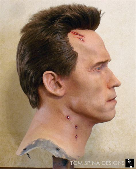 Terminator 3 Costume Custom Life Sized Display Themed Base Tom