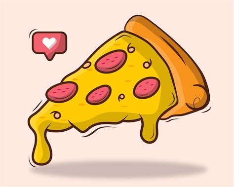 Premium Vector Pizza Vector Illustrator Design