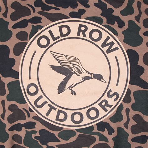 Old Row Outdoors Duck Circle Camo Hoodie Old Row