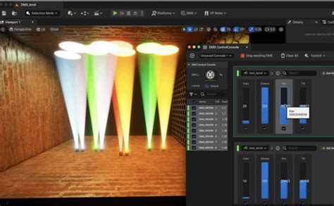Unreal Engine 5 Dmx Plugin Of Real Life Event Or Music Show Runrealengine5