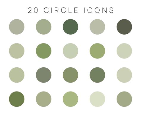 Green Desktop Folder Icons Aesthetic Organizing Icons Etsy Artofit