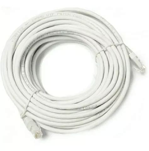 Cable Utp Cat Gigabit Red Internet Ponchado X Metros Cuotas sin interés