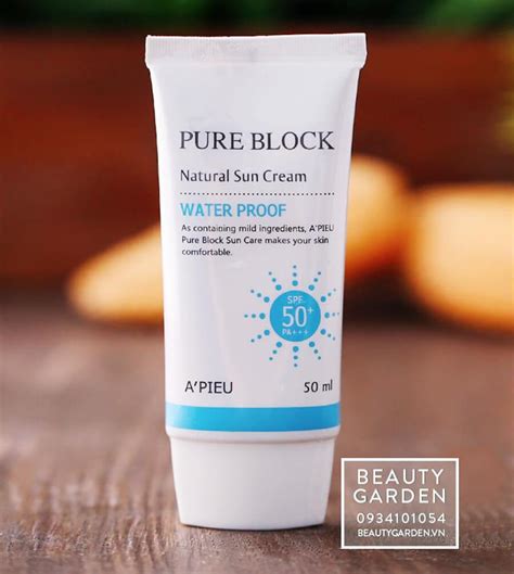Kem chống nắng A pieu Pure Block Natural
