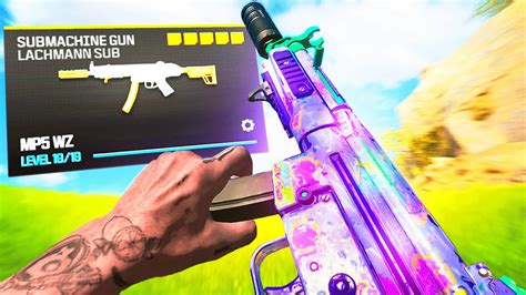 New Og Mp5 Meta Loadout In Warzone Lachmann Sub Youtube