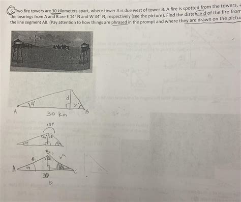 [11th Grade Pre Calculus And Trigonometry] How To Find Letter D Inside Distance R