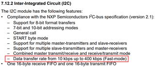 LAUNCHXL F280049C I2C High Speed Mode Support C2000 Microcontrollers