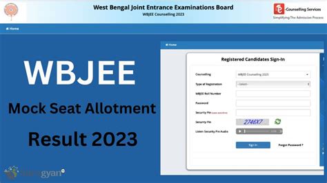 WBJEE 2023 Mock Seat Allotment Result Out Direct Link Here SarvGyan News