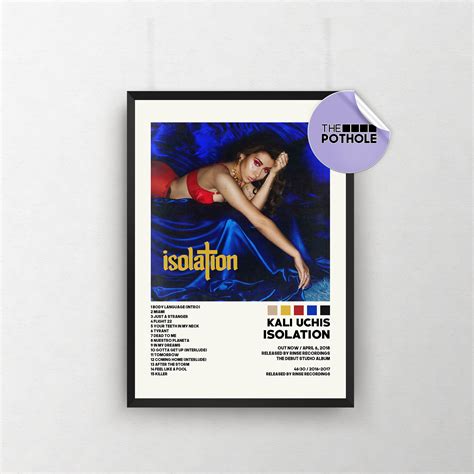 Kali Uchis Posters Isolation Poster Album Cover Poster Sold By