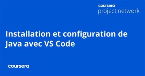 Installation Et Configuration De Java Avec Vs Code Coursya