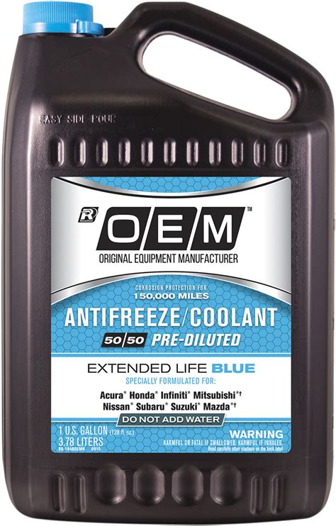 OEM Extended Life BLUE Antifreeze Coolant Recochem