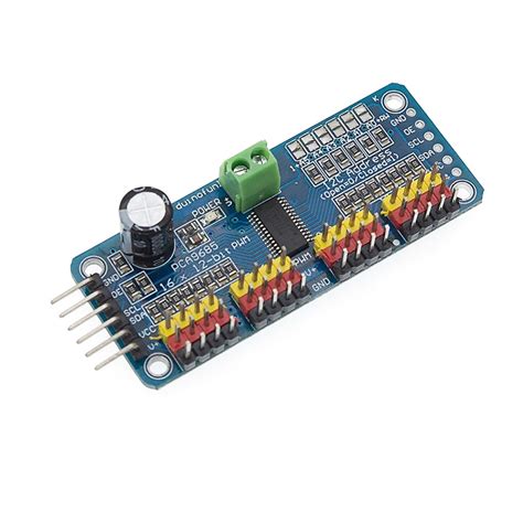 Módulo Controlador Pwm De 16 Canales Pca9685 Aa217