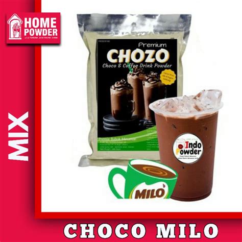 Jual Bubuk Minuman Coklat Chozo Choco Milo 1kg Minuman Es Kekinian Cafe