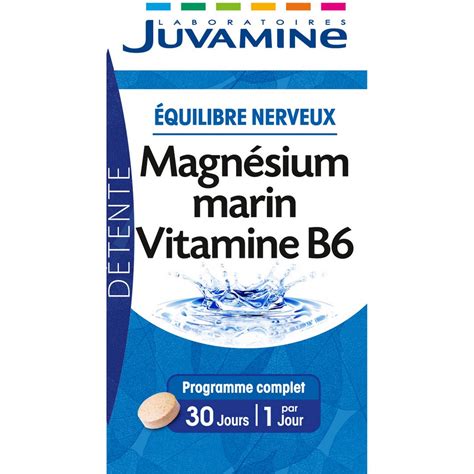 JUVAMINE COMPLEMENT ALIMENTAIRE EQUILIBRE NERVEUX Boite de comprimés Parapharmacie