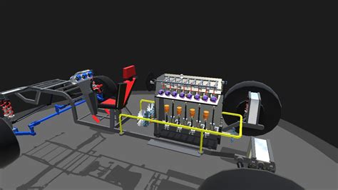 Simpleplanes Inline 8 Cyclinder Engine V1 0