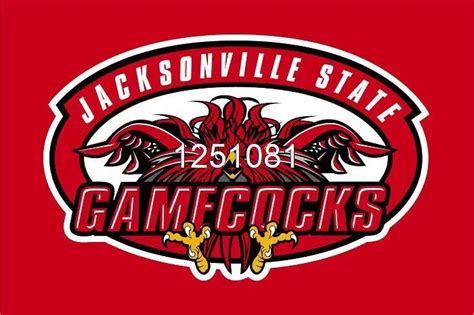 Jacksonville State Gamecocks Flag 3ft X 5ft Polyester Ncaa Banner