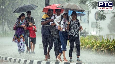Yellow Alert In Punjab ਪੰਜਾਬ ਦੇ 4 ਜ਼ਿਲ੍ਹਿਆਂ ਚ ਮੀਂਹ ਦਾ ਯੈਲੋ ਅਲਰਟ