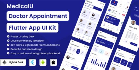 Medicalu Doctor Appointment Flutter App Ui Kit Codemarket