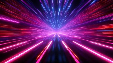 빛나는 레이저 광선은 3d 렌더링에서 디지털 그림을 밝힙니다 레이저 광 네온 글로우 네온 불빛 배경 일러스트 및 사진 무료 다운로드 Pngtree