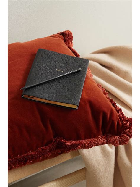 SMYTHSON Soho Textured Leather Diary NET A PORTER