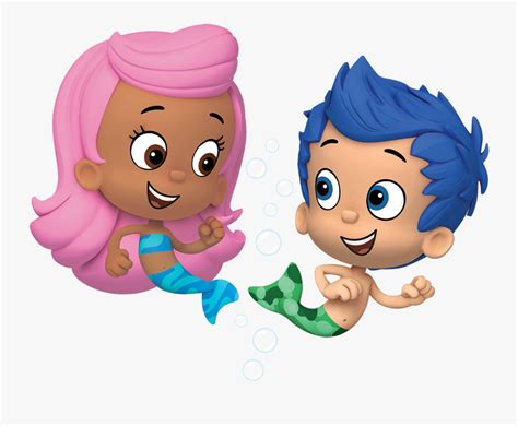 Baixe Papéis De Parede Do Bubbleguppies Molly Em Um Fundo Branco