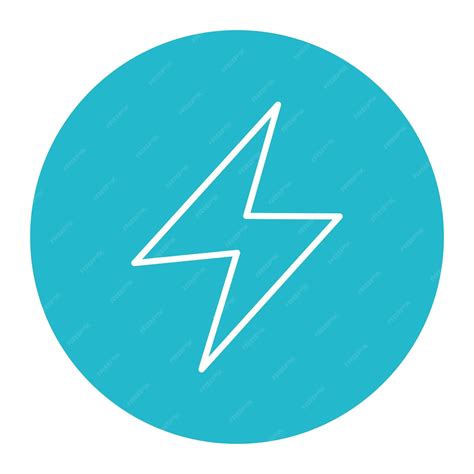 Premium Vector Lightning Vector Illustration