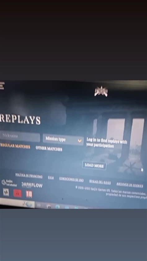 Replays Page Not Working Renlistedgame