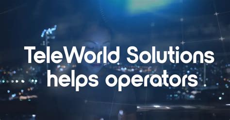 Teleworld Solutions Helps Operators Accelerate Their 5g Networks