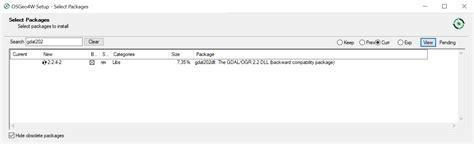 Clean Install Of Qgis Version From Osgeo W Network Installer