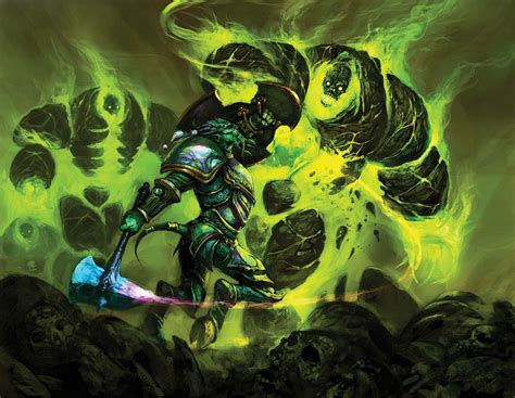 暴雪画廊更新tcg卡牌官方原画及魔兽世界漫画17173魔兽世界专区