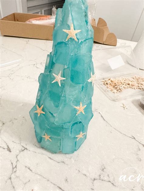 Diy Sea Glass Christmas Trees 3 Ways Artsy Chicks Rule®