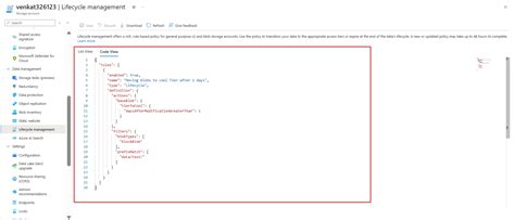 Not Able To See Azure Lifecyclepolicycompleted Event Log Stack Overflow
