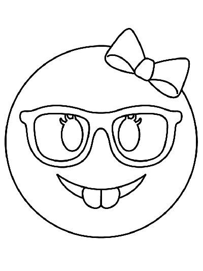 How To Draw Nerd Face Art Craft