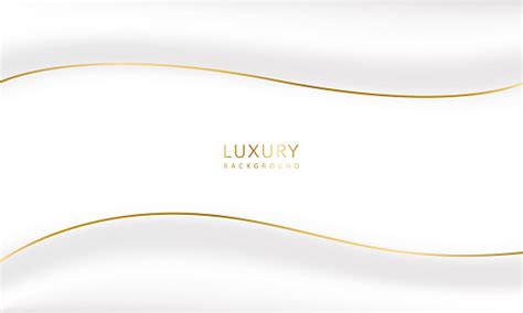 황금 선과 그림자와 흰색 럭셔리 추상적 인 배경 프리미엄 벡터 일러스트레이션 곡선에 대한 스톡 벡터 아트 및 기타 이미지 곡선 벡터 금 금속 Istock