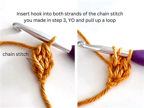 How To Foundation Half Double Crochet Fhdc My Crochet Space