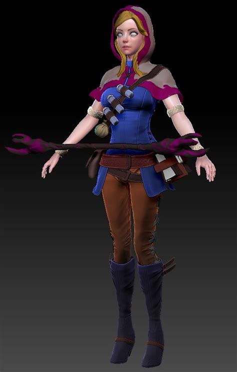 Riot Art Contest Spellthief Lux — Polycount