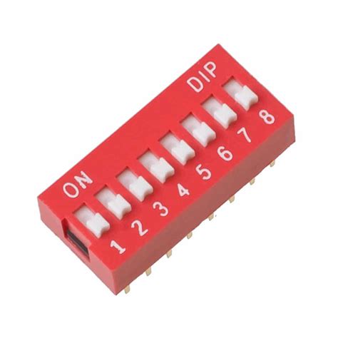 Interruptor De 08 Dip Switch Tesla Electronic Eirl