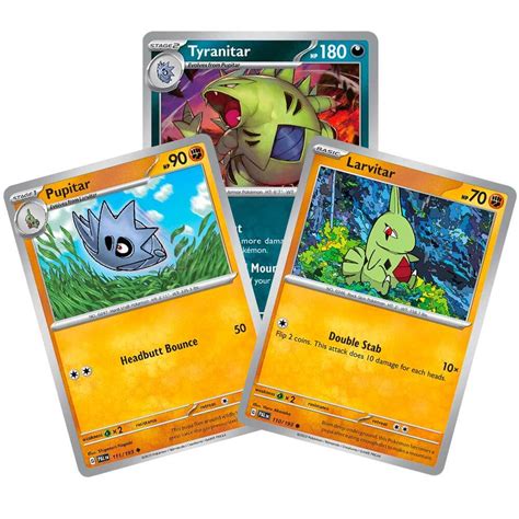 Tyranitar Triple Whammy Collection Pokemon Tcgl Code
