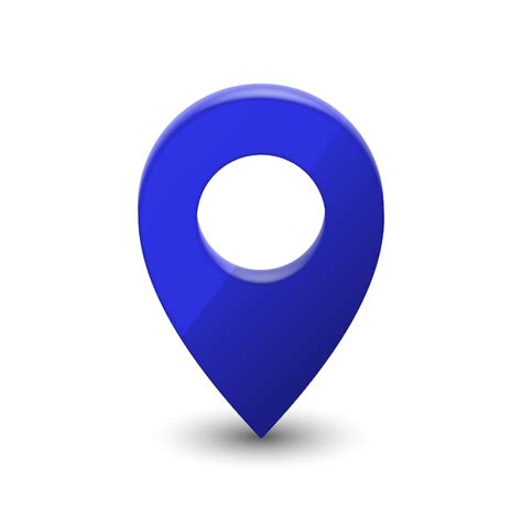 Goupille De Pointeur De Carte 3d Vecteur Premium