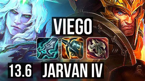 VIEGO Vs JARVAN IV JNG 9 1 5 66 Winrate Legendary TR Master