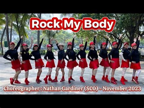 Rock My Body Line Dance Choreographer Nathan Gardiner SCO Nov