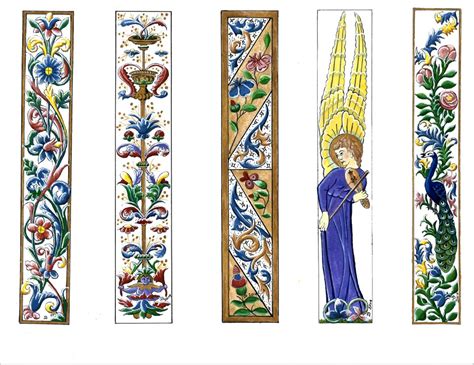 Illuminated Manuscript Borders