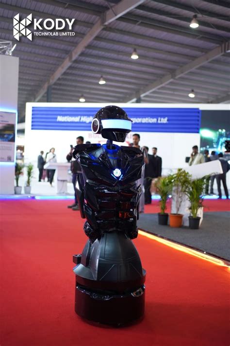 Kody Technolab Surveillance Robot Athena At Vibrant Gujarat 2024 R