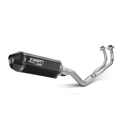 Marmitta Mivv Speed Edge Steel Black Per Yamaha T Max 530 17 19 E 560
