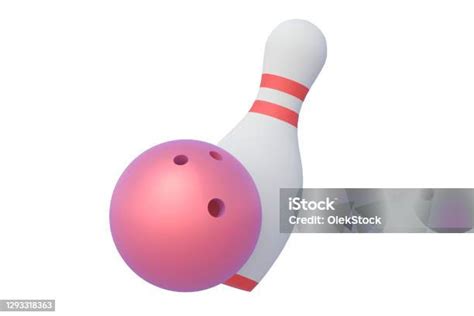흰색 배경에 고립 된 흰색 볼링 핀과 빨간 공 활동적인 스포츠 취미와 레저 경쟁과 챔피언십 3d 렌더링 개념에 대한 스톡 사진 및 기타 이미지 Istock