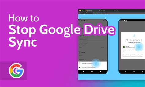 Stop Google Drive Sync In Preventing Automatic Backup