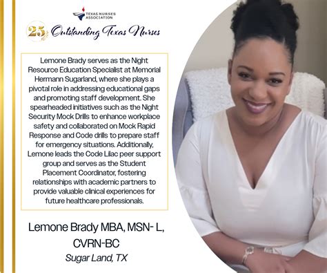 Outstanding 25 Texas Nurses Association