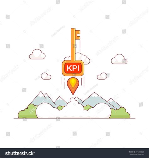 Kpi Growth Concept Key Performance Indicator Stock Vector Royalty Free Shutterstock